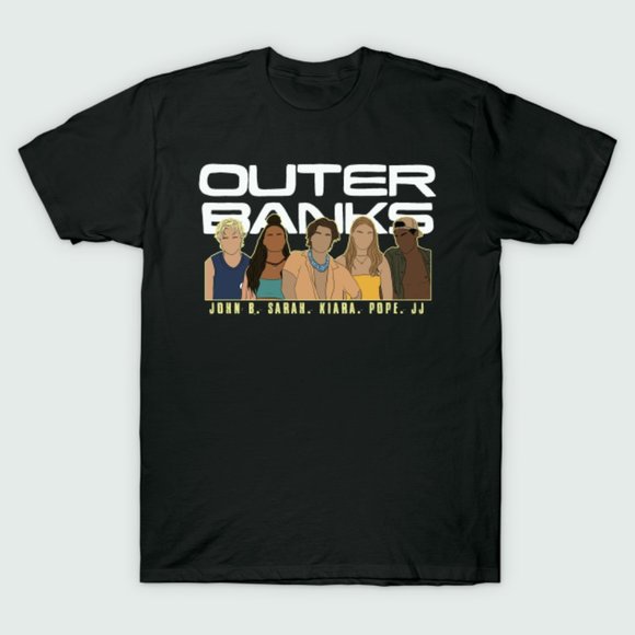 Gildan | Shirts | Outer Banks Squad Black Unisex Tshirt Outer Bank Tv ...